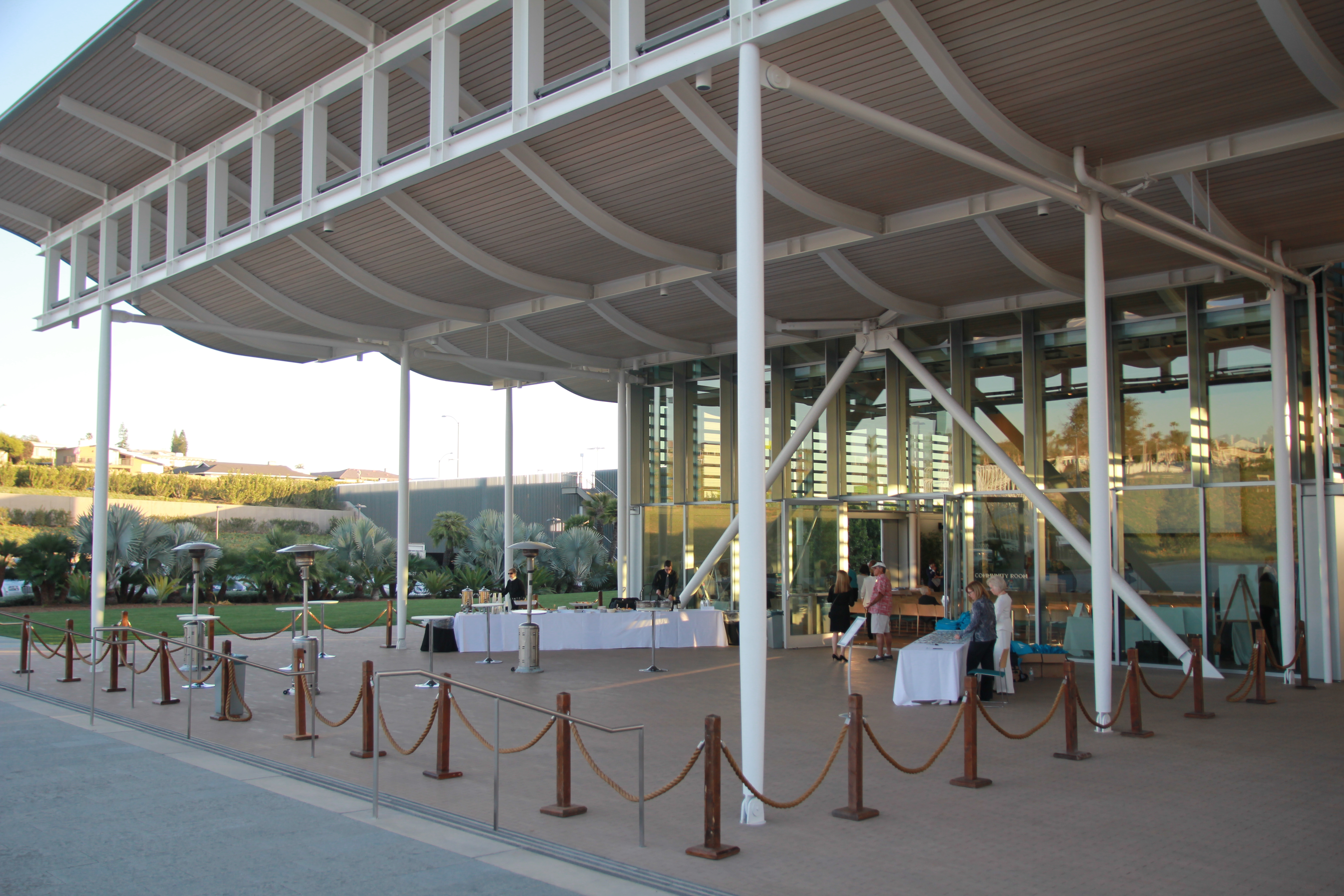 Newport Beach Community Center Wedding Civic Center Community Room And