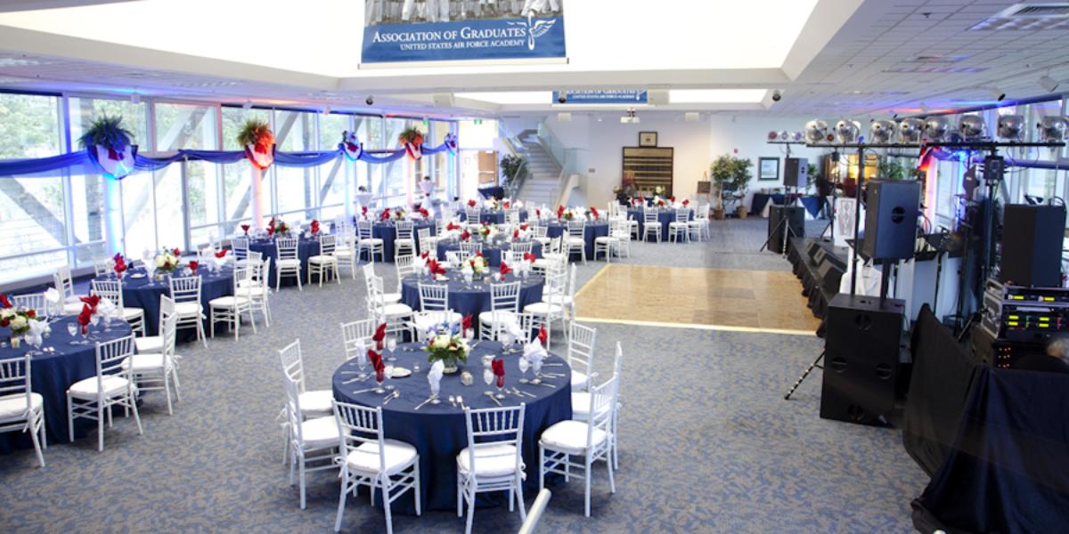 Doolittle Hall on the United States Air Force Academy Weddings