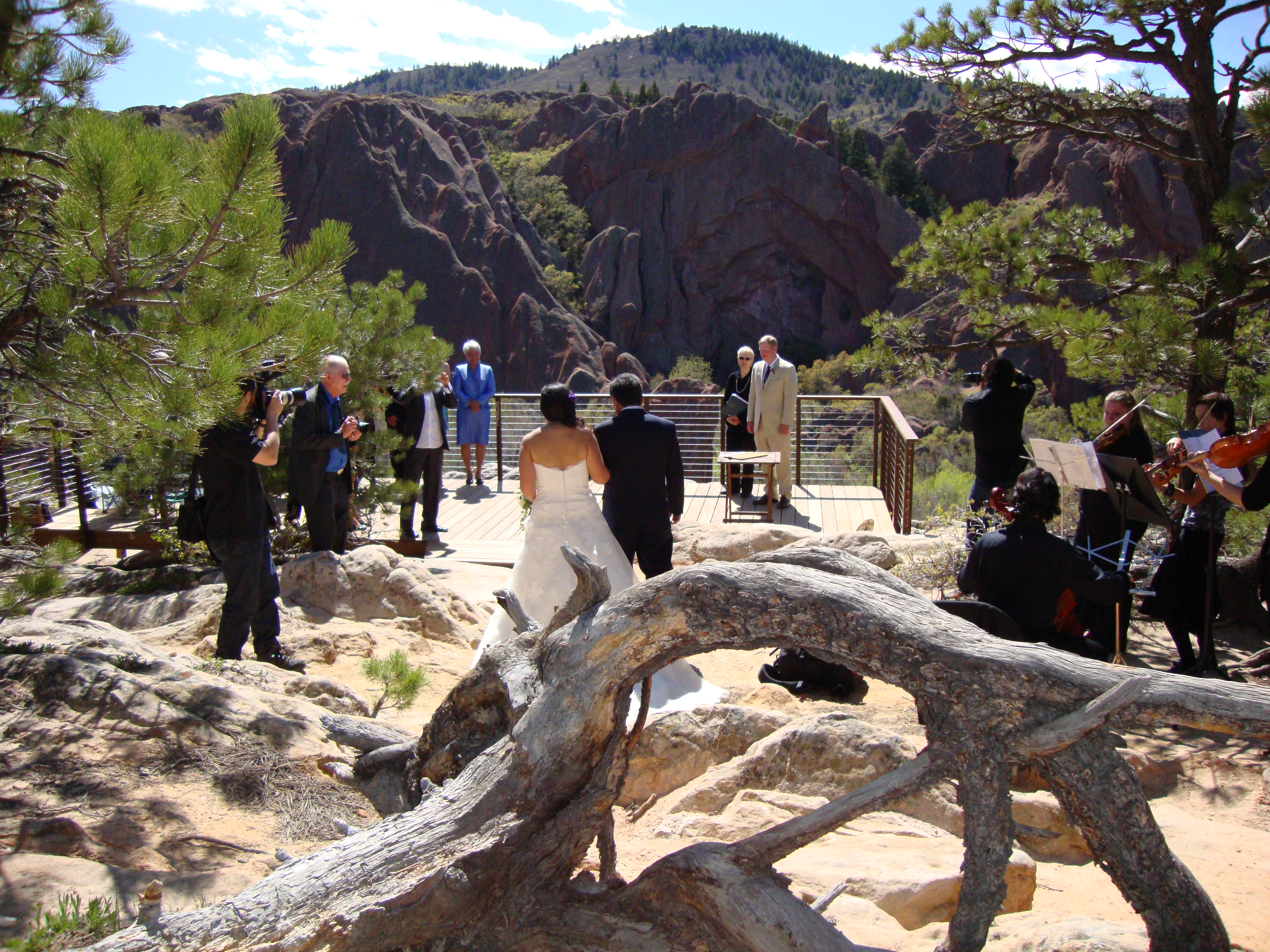 Roxborough state park wedding | Honestweddingadvice.com