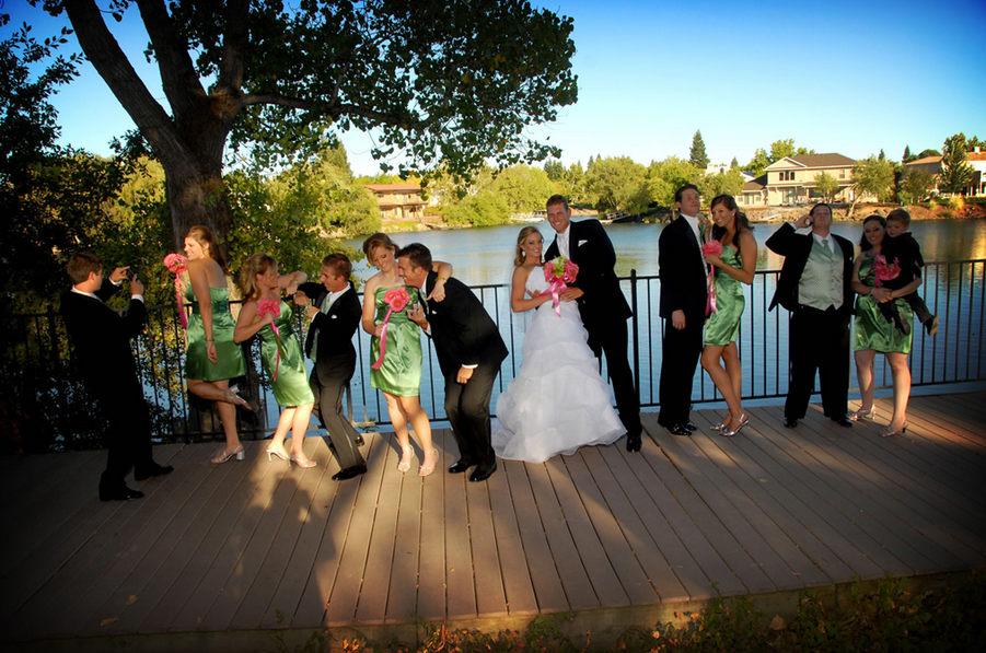 Lakeside pavilion wedding | Honestweddingadvice.com