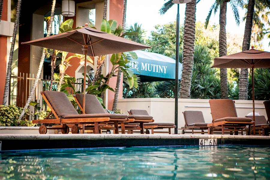 Bodas En El Hotel Mutiny Coconut Grove Courtyard By Marriott Miami