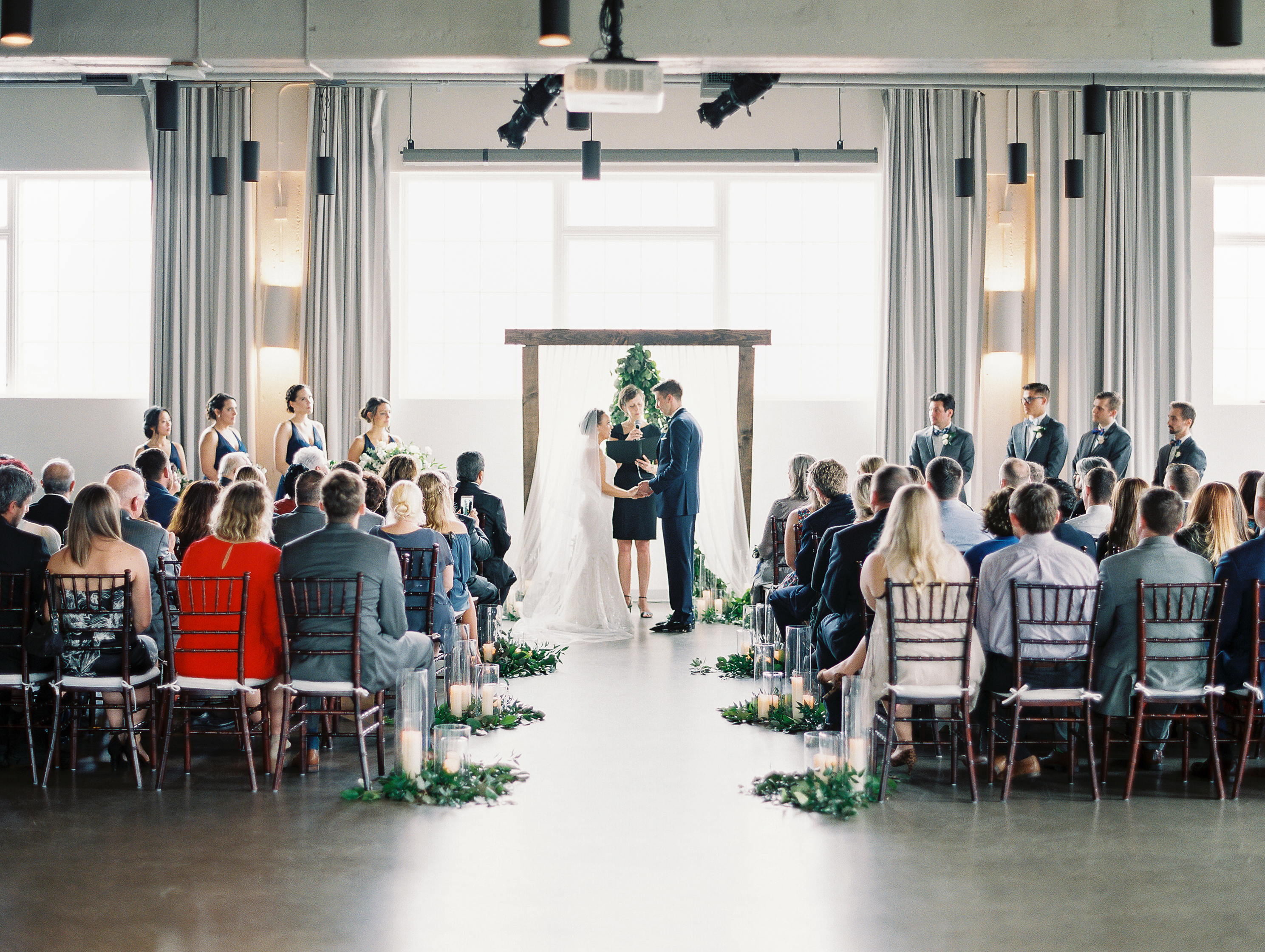 Exchange Ballroom Wedding Melissa + Crary | Bridal Bliss