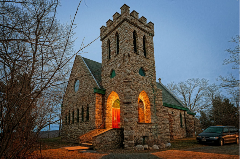 Stone Church Wedding Little Stone Church | Venue Mackinac Island, MI