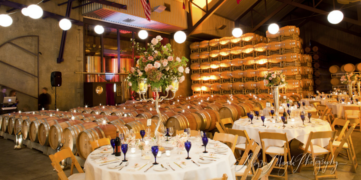 Justin winery wedding | Beachweddingtips.com